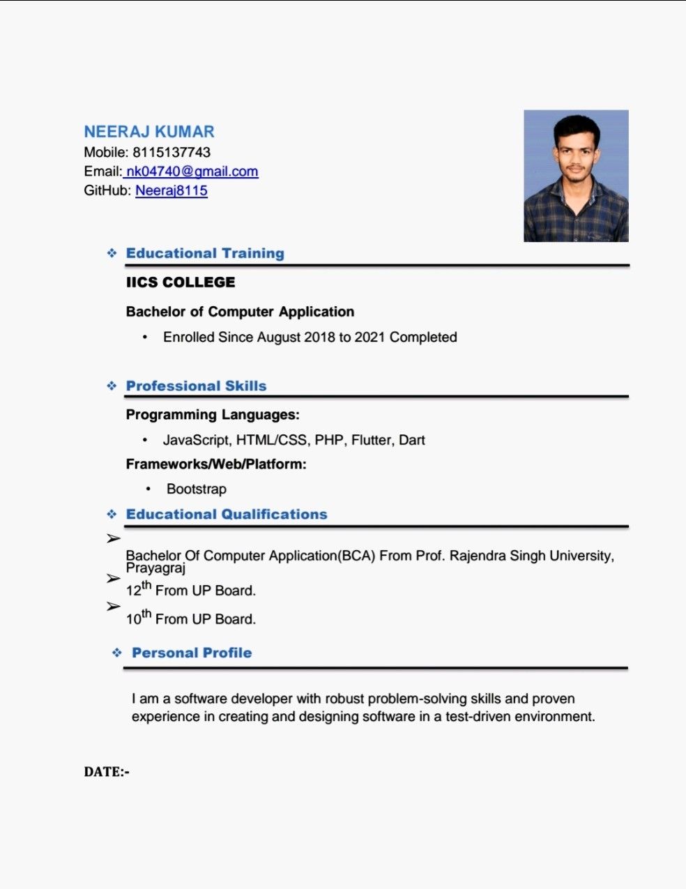 Neeraj Kumar Maurya on LinkedIn: #flutterdeveloper #flutter #javascript Neeraj Kumar Maurya on LinkedIn: #flutterdeveloper #flutter #javascript