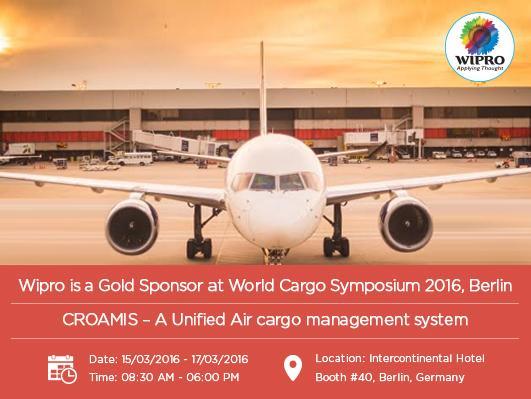 Wipro on LinkedIn: Wipro is a Gold Sponsor at World Cargo Symposium ... Wipro on LinkedIn: Wipro is a Gold Sponsor at World Cargo Symposium ...