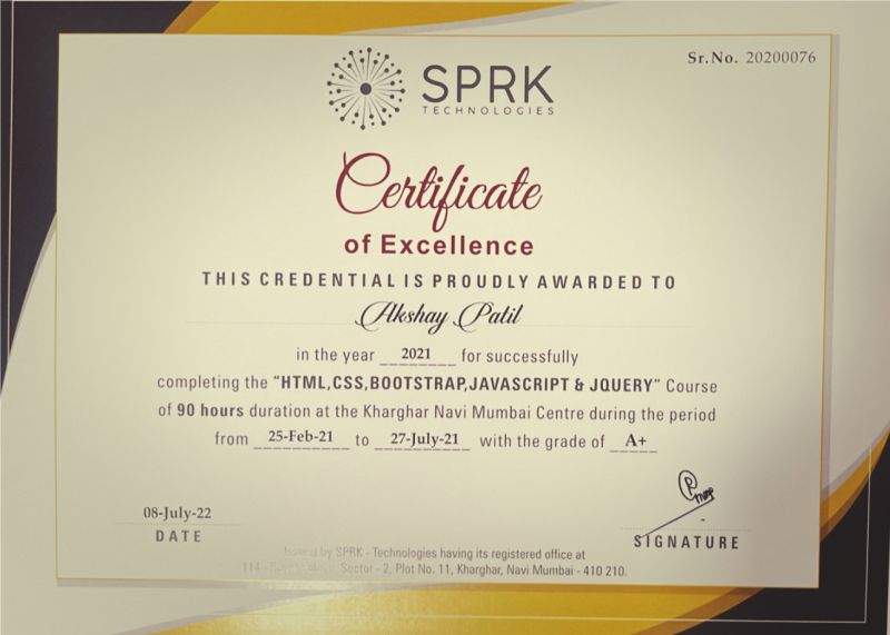 Akshay Sudhir Patil on LinkedIn: #html #css #javascript #programming # ... Akshay Sudhir Patil on LinkedIn: #html #css #javascript #programming # ...