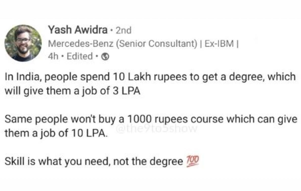 Achal Nikhil Raj Gupta on LinkedIn: #skills #degree Achal Nikhil Raj Gupta on LinkedIn: #skills #degree