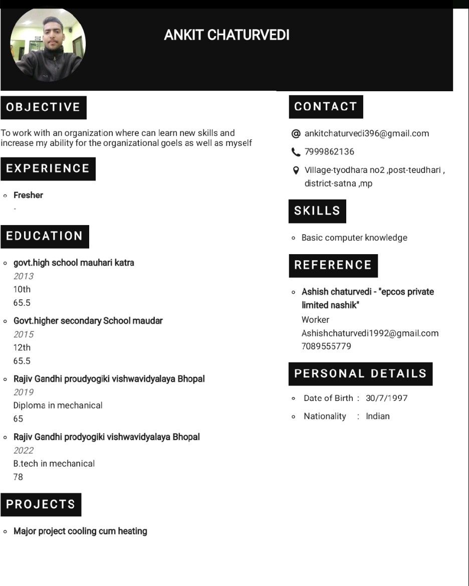 ankit Chaturvedi on LinkedIn: # halo I'm Ankit chaturvedi,I have done b ... ankit Chaturvedi on LinkedIn: # halo I'm Ankit chaturvedi,I have done b ...