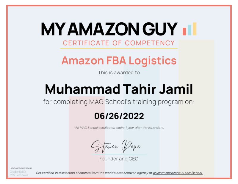 Muhammad Tahir Jamil on LinkedIn: #myamazonguy #ecommerce #fba # ... Muhammad Tahir Jamil on LinkedIn: #myamazonguy #ecommerce #fba # ...