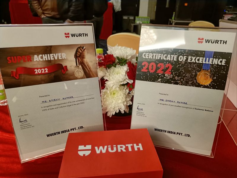 Dhruv Kumar on LinkedIn: #wurth #thankyou | 42 comments Dhruv Kumar on LinkedIn: #wurth #thankyou | 42 comments
