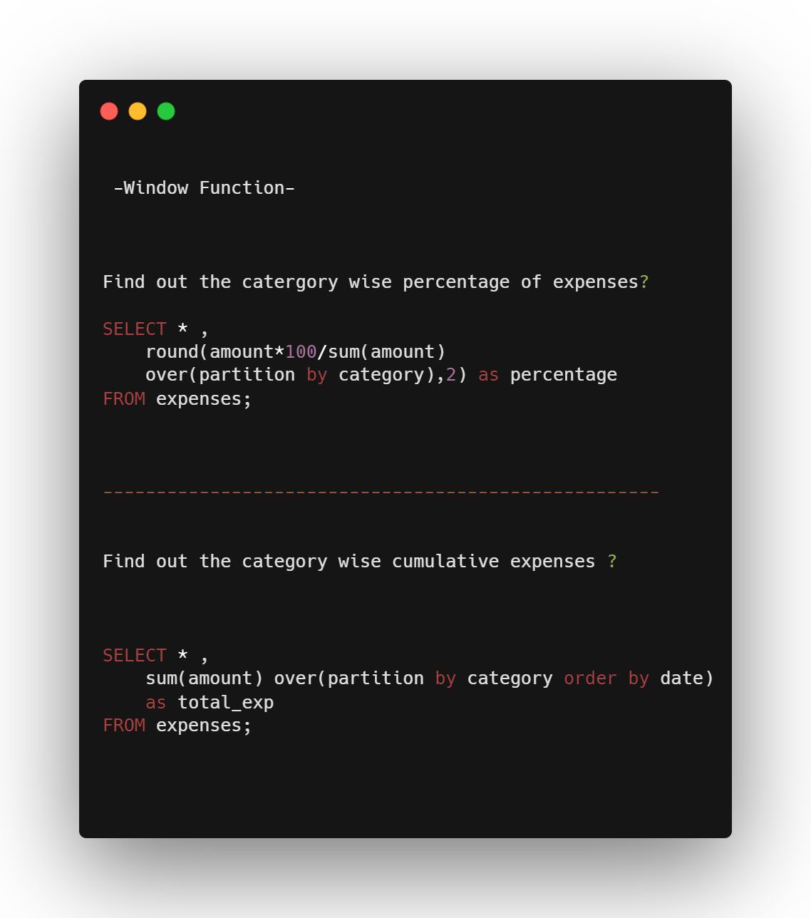 Karan Chadha on LinkedIn: #sqlqueries #sqlserver #sqldeveloper #sql # ... Karan Chadha on LinkedIn: #sqlqueries #sqlserver #sqldeveloper #sql # ...