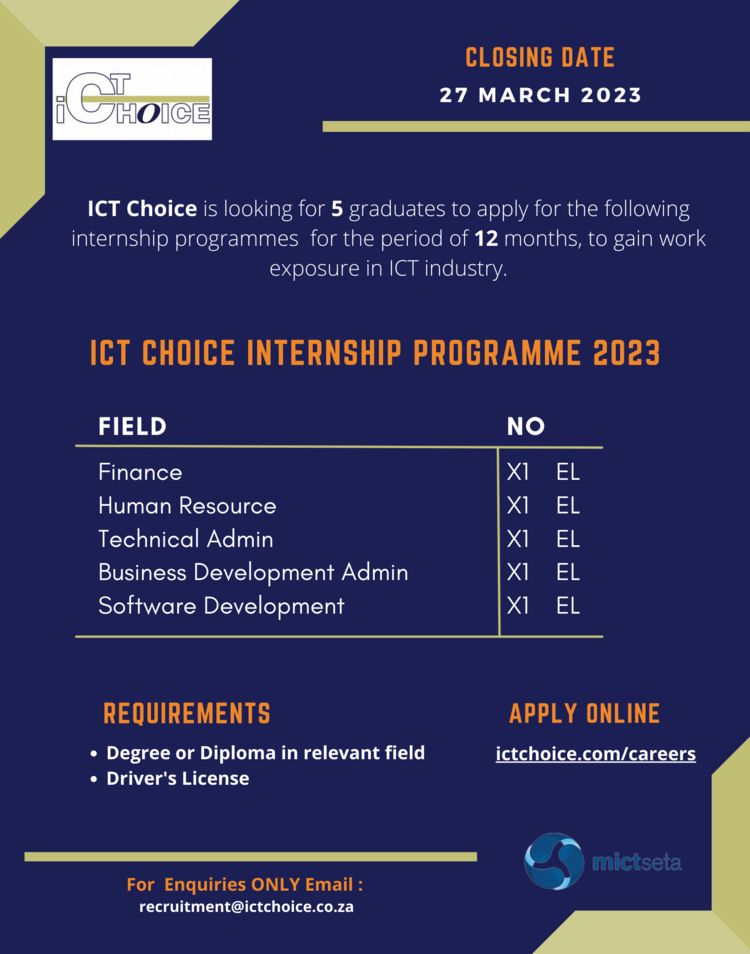 ICT Choice posted on LinkedIn ICT Choice posted on LinkedIn