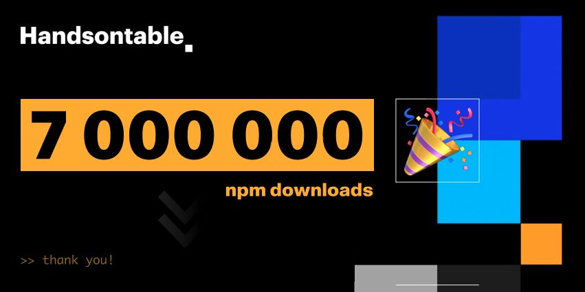 Handsontable on LinkedIn: #npm #javascript #datagrid #datatable # ... Handsontable on LinkedIn: #npm #javascript #datagrid #datatable # ...