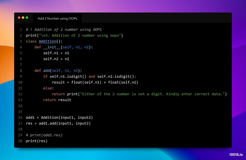 Ankit Sharma on LinkedIn: #python #pythonprogramming #pythondeveloper # ... Ankit Sharma on LinkedIn: #python #pythonprogramming #pythondeveloper # ...