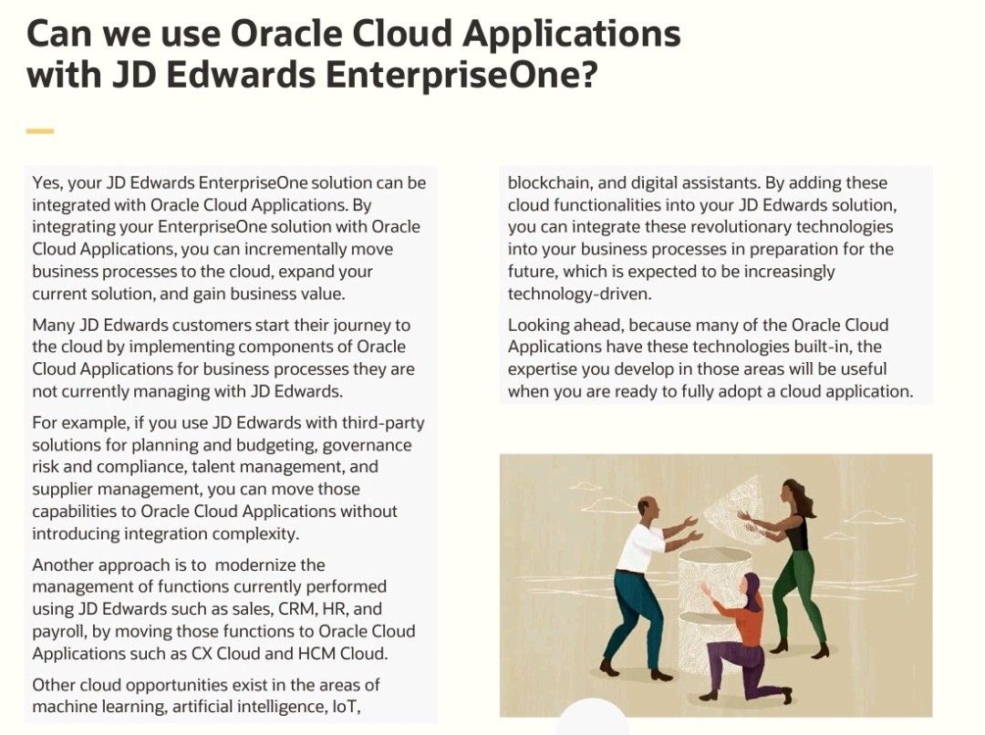 Oracle JD Edwards Community on LinkedIn: #oracle #cloud #jdedwards Oracle JD Edwards Community on LinkedIn: #oracle #cloud #jdedwards