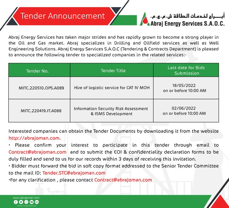 Abraj Energy Services on LinkedIn: #abraj #abraj_energy_services Abraj Energy Services on LinkedIn: #abraj #abraj_energy_services