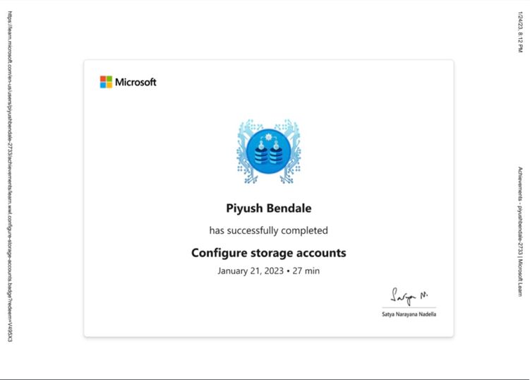 Piyush Bendale on LinkedIn: #azurecloud #azureadministrator #micorsoft Piyush Bendale on LinkedIn: #azurecloud #azureadministrator #micorsoft