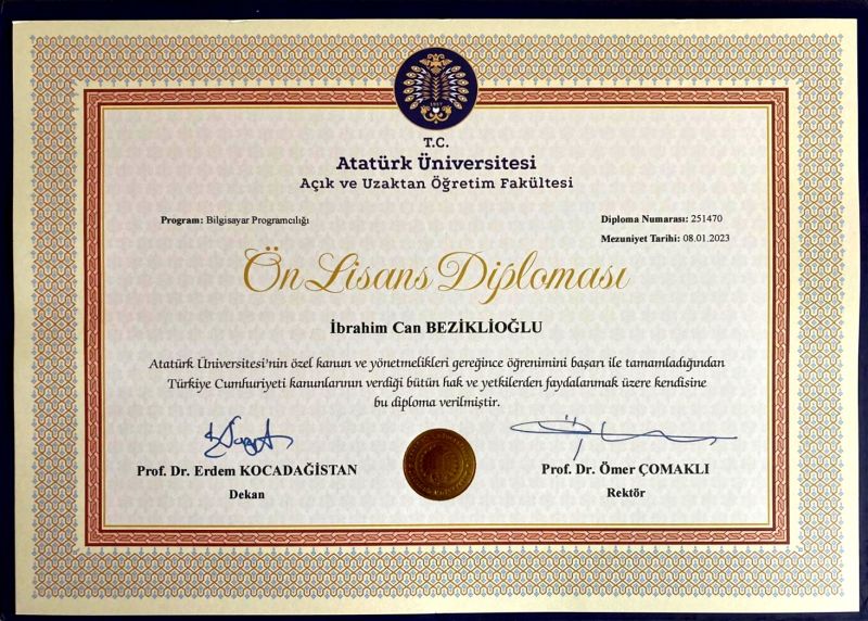 İbrahim Can Beziklioğlu on LinkedIn: #computerprogramming #python # ... İbrahim Can Beziklioğlu on LinkedIn: #computerprogramming #python # ...