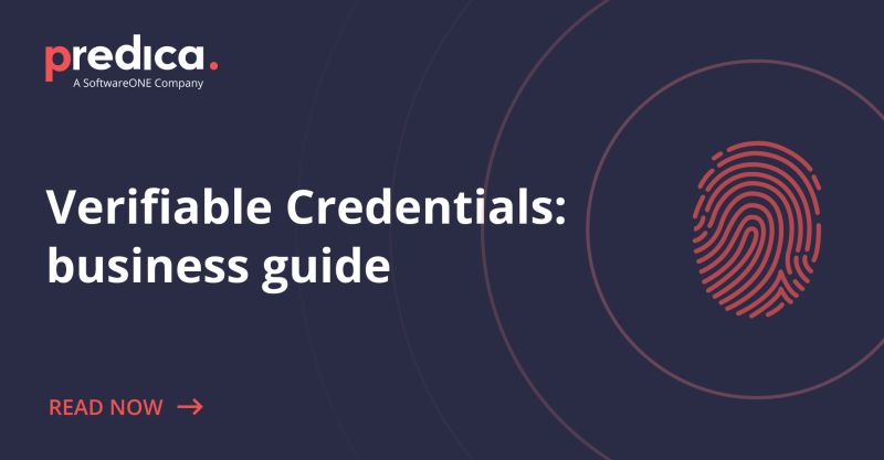Predica, now SoftwareOne on LinkedIn: Verfiable Credentials for ... Predica, now SoftwareOne on LinkedIn: Verfiable Credentials for ...