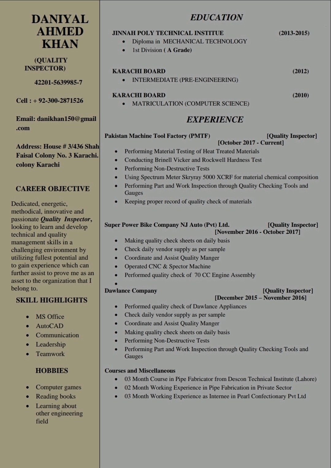 Daniyal Ahmed Khan posted on LinkedIn Daniyal Ahmed Khan posted on LinkedIn