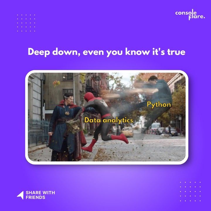 Console Flare on LinkedIn: #dataanalytics #python #programming # ... Console Flare on LinkedIn: #dataanalytics #python #programming # ...