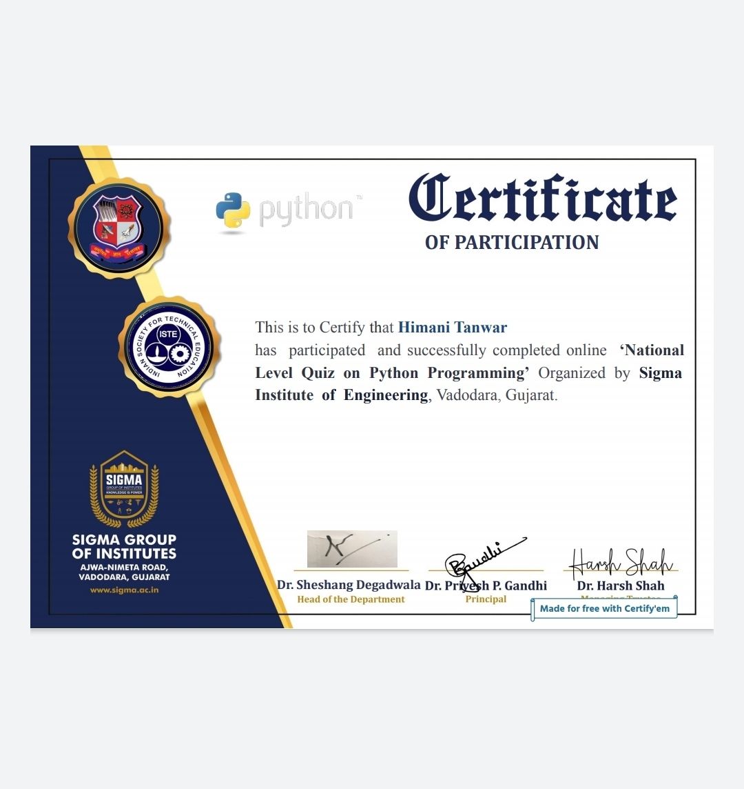 Himani Tanwar on LinkedIn: #learning #work #programminglife #languages Himani Tanwar on LinkedIn: #learning #work #programminglife #languages