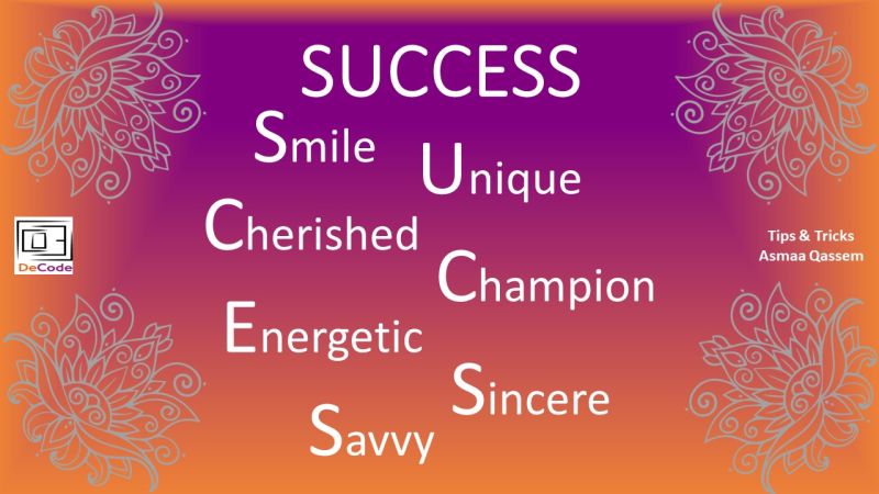 Asmaa Qassem, DBA, EMBA on LinkedIn: Tips & Tricks | Success Asmaa Qassem, DBA, EMBA on LinkedIn: Tips & Tricks | Success