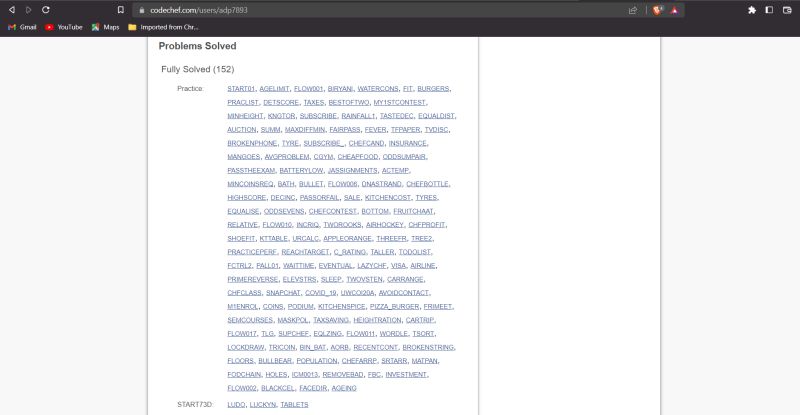 Durga Prasad Akurathi on LinkedIn: #codechef #learning #codechef #c #skills Durga Prasad Akurathi on LinkedIn: #codechef #learning #codechef #c #skills