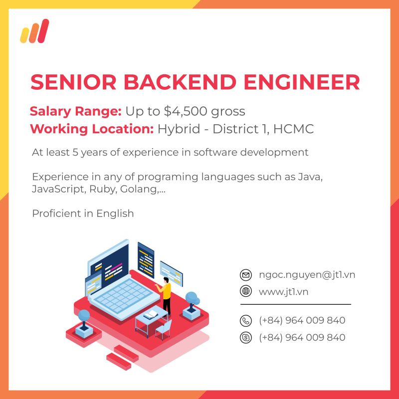 Chloe Nguyen on LinkedIn: #senior_backend_developer #backend #hiring # ... Chloe Nguyen on LinkedIn: #senior_backend_developer #backend #hiring # ...