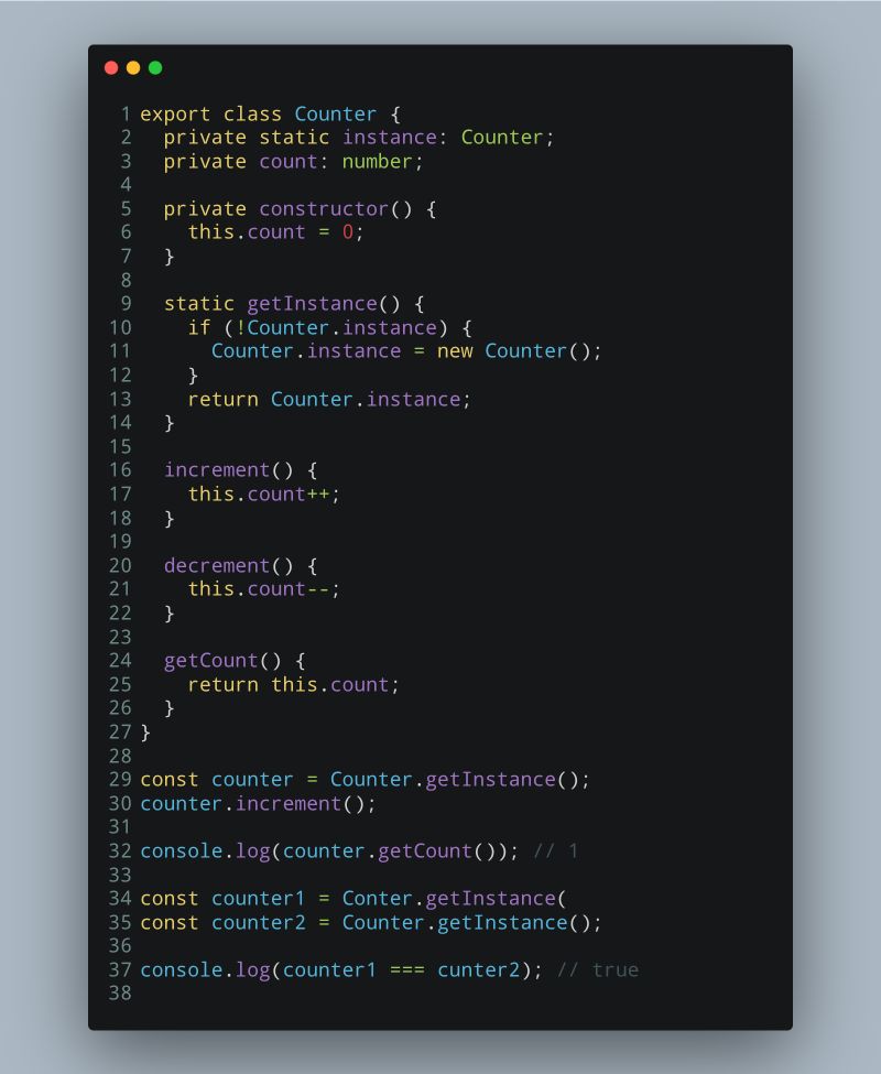 Qayyum Shareef on LinkedIn: #typescript #designpatterns # ... Qayyum Shareef on LinkedIn: #typescript #designpatterns # ...