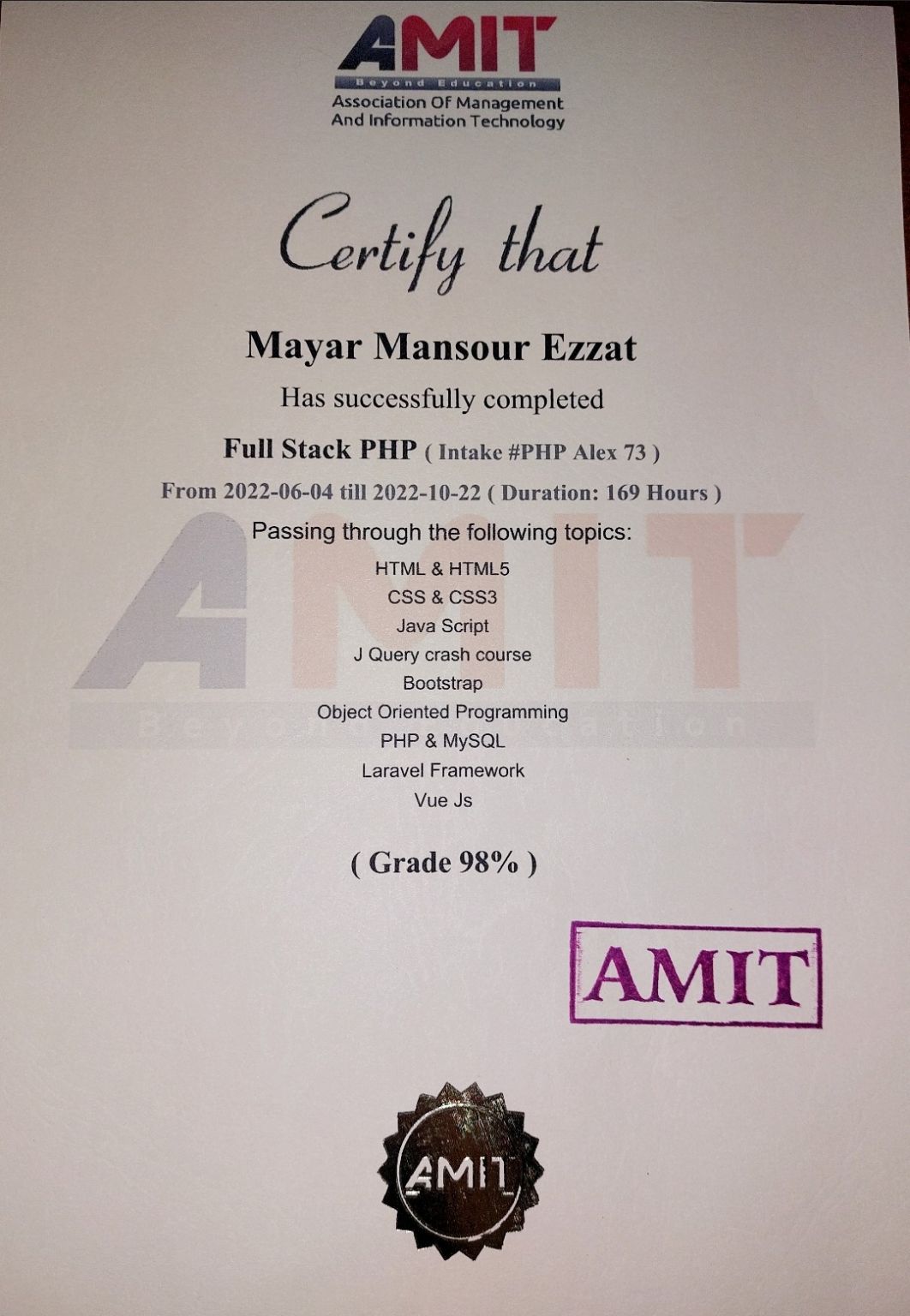 Mayar Mansour on LinkedIn: I'm thrilled to announce that I've ... Mayar Mansour on LinkedIn: I'm thrilled to announce that I've ...