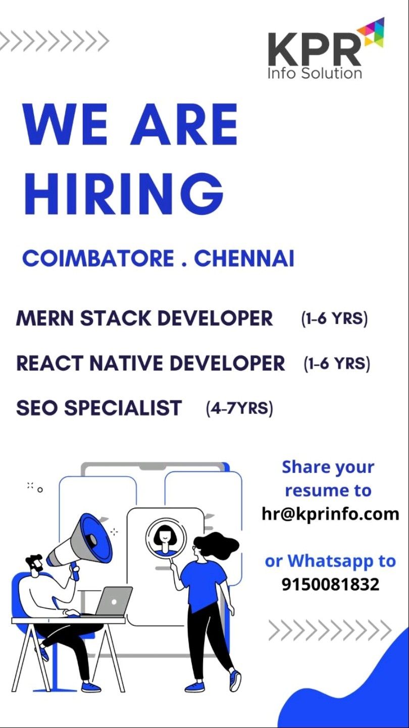 Nandha kumar on LinkedIn: #hiring #jobchange #reactjs #nodejs # ... Nandha kumar on LinkedIn: #hiring #jobchange #reactjs #nodejs # ...