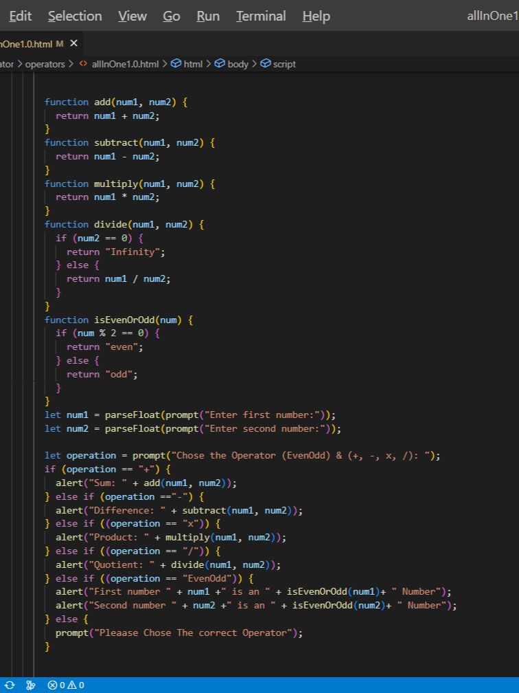 Karan Kumar on LinkedIn: Simple & Basic Calculator in JavaScript. SMIT ... Karan Kumar on LinkedIn: Simple & Basic Calculator in JavaScript. SMIT ...