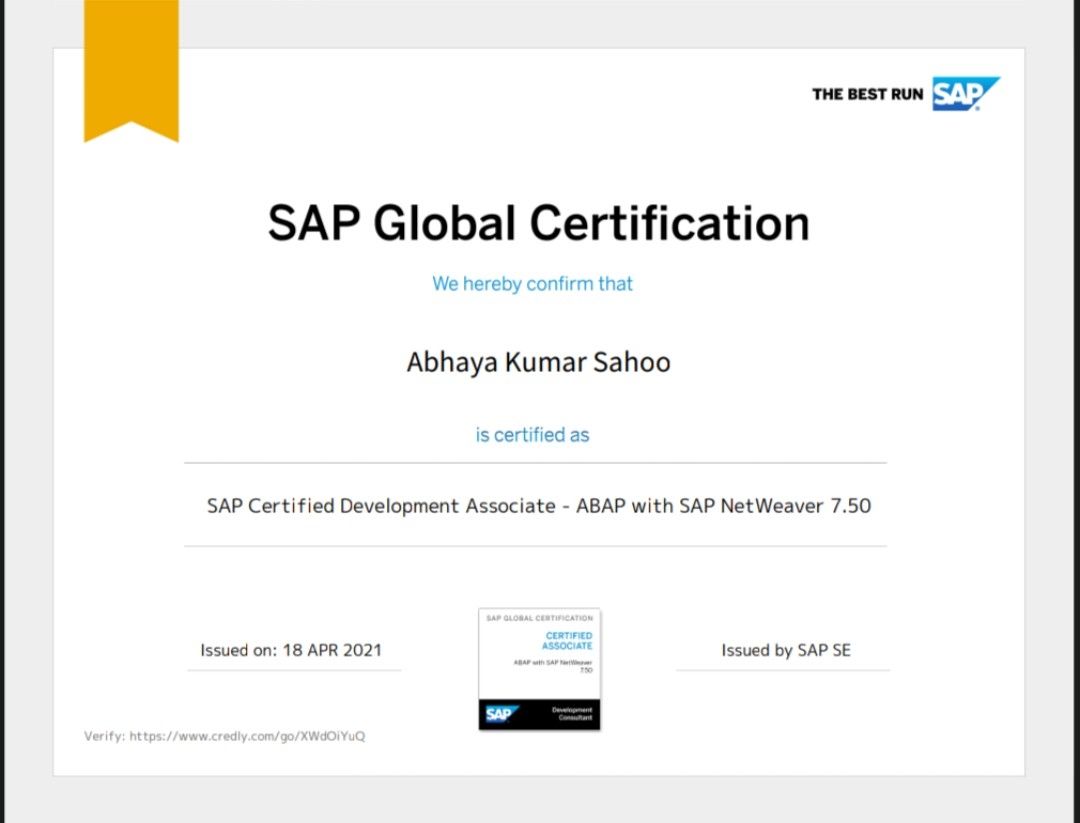 Abhaya Kumar Sahoo posted on LinkedIn Abhaya Kumar Sahoo posted on LinkedIn