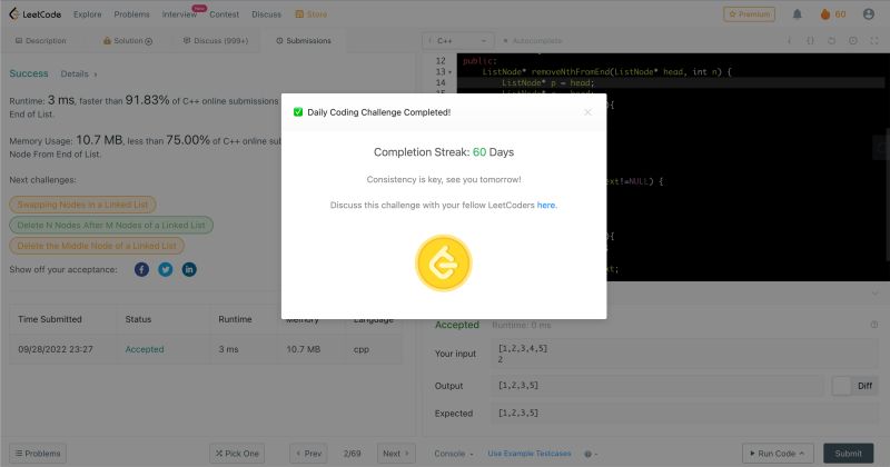 Akash Mahato on LinkedIn: #dailycoding #365daychallenge #leetcode Akash Mahato on LinkedIn: #dailycoding #365daychallenge #leetcode
