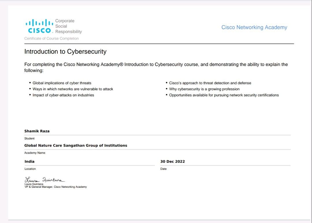 Shamik Raza on LinkedIn: Increasing knowledge about Cybersecurity Shamik Raza on LinkedIn: Increasing knowledge about Cybersecurity