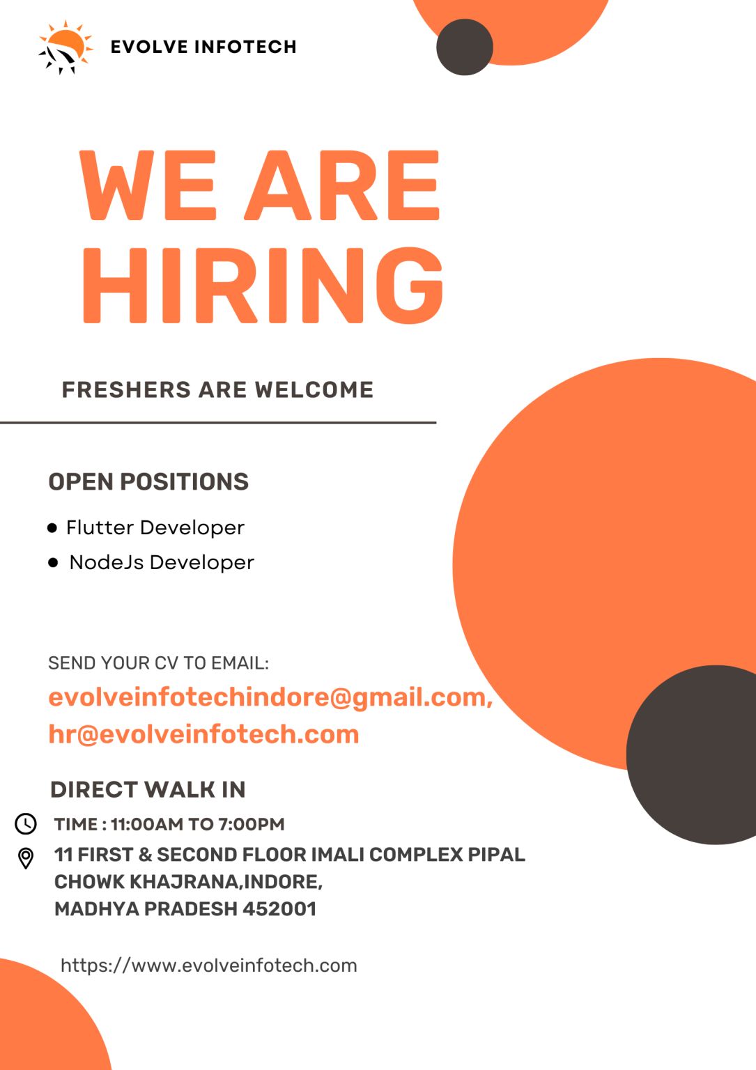 kishore Patidar on LinkedIn: #indorejobs #freshersjobs # ... kishore Patidar on LinkedIn: #indorejobs #freshersjobs # ...