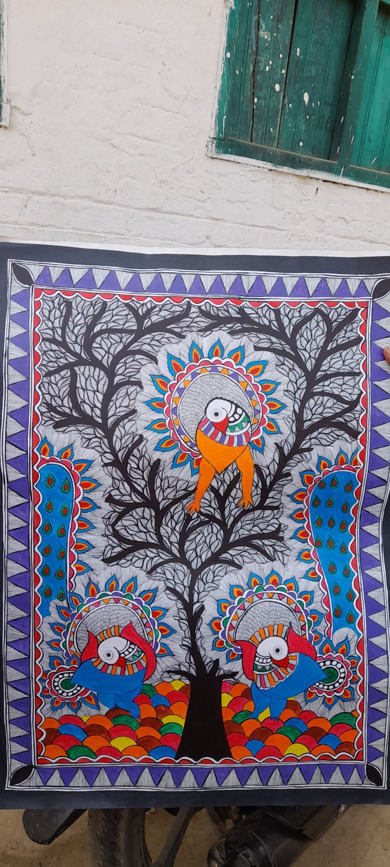 Ranjan paswan Mukesh on LinkedIn: Madhubani painting Ranjan paswan Mukesh on LinkedIn: Madhubani painting