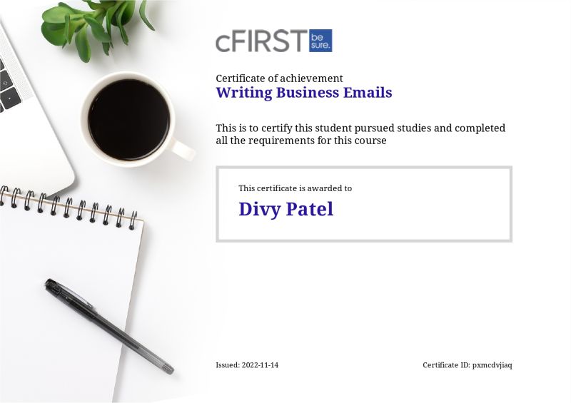 Divy Patel on LinkedIn: #writingbusinessemails Divy Patel on LinkedIn: #writingbusinessemails