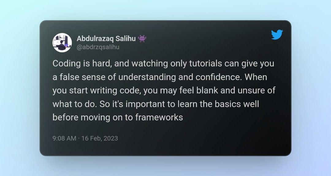 Abdulrazaq Salihu on LinkedIn: #newbiedeveloper #programming #coding Abdulrazaq Salihu on LinkedIn: #newbiedeveloper #programming #coding