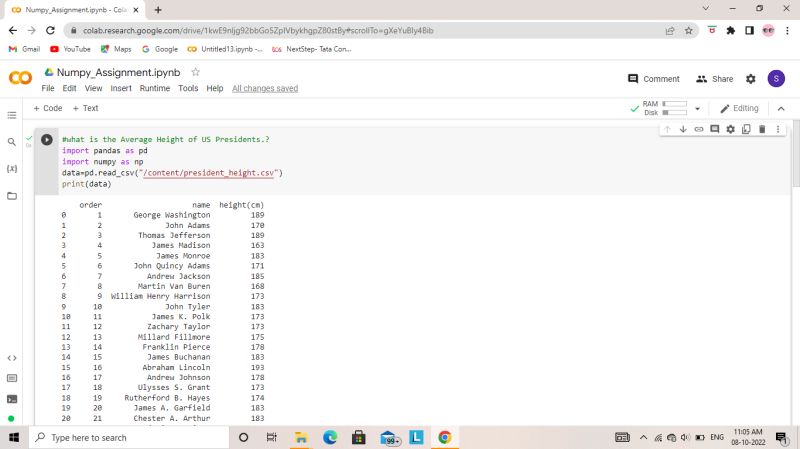 Saurabh Srivastava on LinkedIn: #numpy #pandas #dataanalytics #datascience Saurabh Srivastava on LinkedIn: #numpy #pandas #dataanalytics #datascience