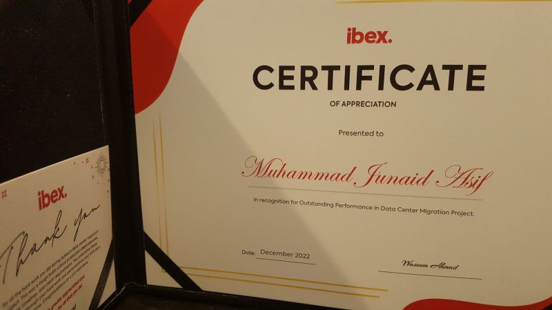 Muhammad Junaid Asif on LinkedIn: #ibex #ibextech Muhammad Junaid Asif on LinkedIn: #ibex #ibextech
