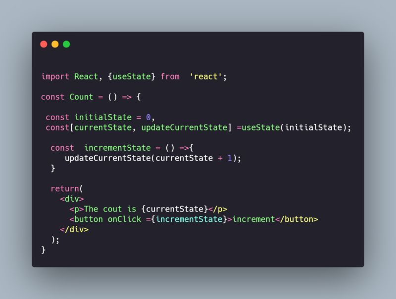 Martin Mwenda on LinkedIn: UseState Hook in React The useState Hook in ... Martin Mwenda on LinkedIn: UseState Hook in React The useState Hook in ...
