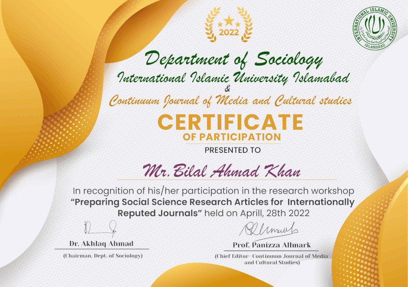 Bilal Ahmad Khan posted on LinkedIn Bilal Ahmad Khan posted on LinkedIn