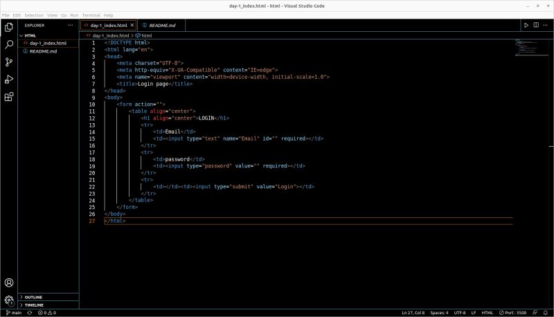 AGBOOLA OLAWALE DAMILOLA on LinkedIn: #day1 #programming #coding # ... AGBOOLA OLAWALE DAMILOLA on LinkedIn: #day1 #programming #coding # ...