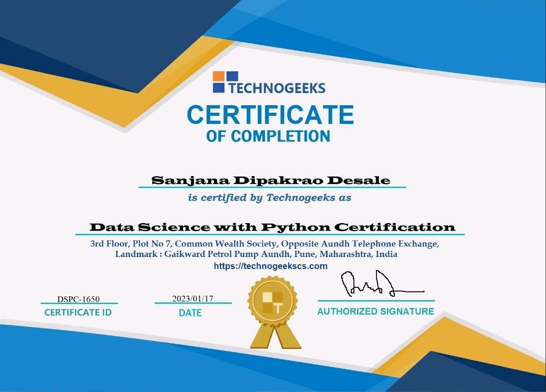 Sanjana Desale on LinkedIn: #programming #python #datascience # ... Sanjana Desale on LinkedIn: #programming #python #datascience # ...