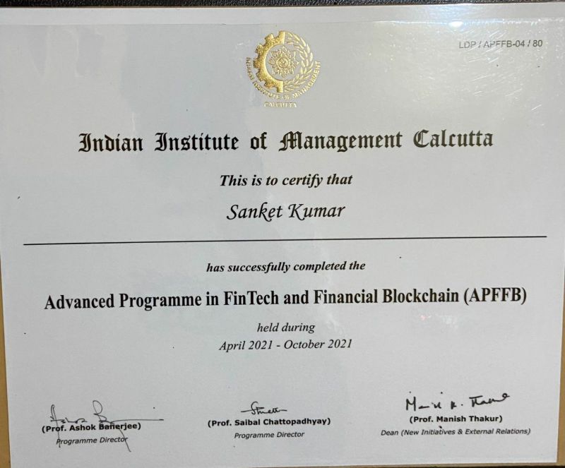 Sanket Kumar on LinkedIn: #fintech Sanket Kumar on LinkedIn: #fintech