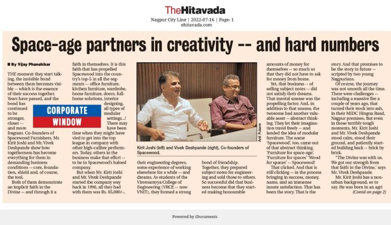 Kirit Joshi on LinkedIn: Thanks “Hitavada” leading paper of Central ... Kirit Joshi on LinkedIn: Thanks “Hitavada” leading paper of Central ...