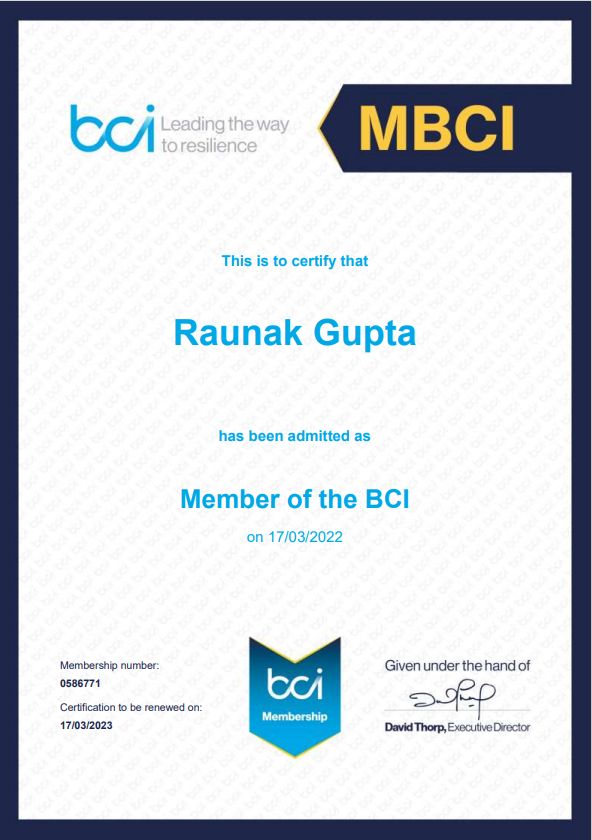 Raunak Gupta on LinkedIn: #thankyou #career #mbci #bci | 26 comments Raunak Gupta on LinkedIn: #thankyou #career #mbci #bci | 26 comments