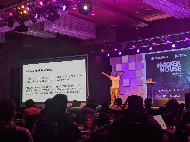 Prafful Shukla on LinkedIn: #buildspace #solana #hackerhouse #web3 Prafful Shukla on LinkedIn: #buildspace #solana #hackerhouse #web3