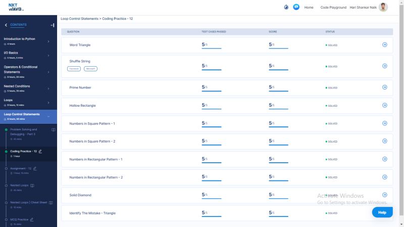 Hari Shankar Naik Ramavath on LinkedIn: #30daysofcodechallenge #nxtwave ... Hari Shankar Naik Ramavath on LinkedIn: #30daysofcodechallenge #nxtwave ...
