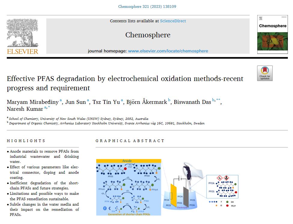 Biswanath Das, PhD on LinkedIn: #electrochemical #oxidation #pfas Biswanath Das, PhD on LinkedIn: #electrochemical #oxidation #pfas