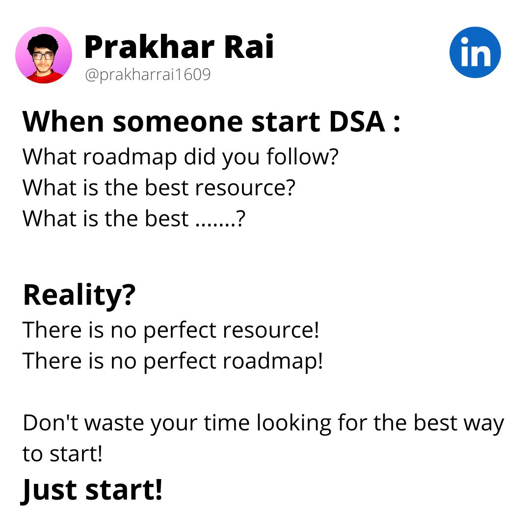 Prakhar Rai on LinkedIn: #datastructures #algorithms # ... Prakhar Rai on LinkedIn: #datastructures #algorithms # ...