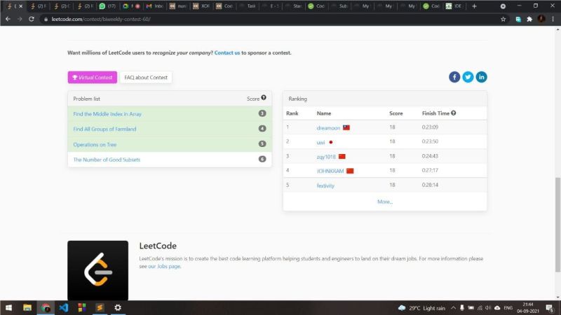 Anju Bharti on LinkedIn: #codechef #leetcode #algorithms # ... Anju Bharti on LinkedIn: #codechef #leetcode #algorithms # ...