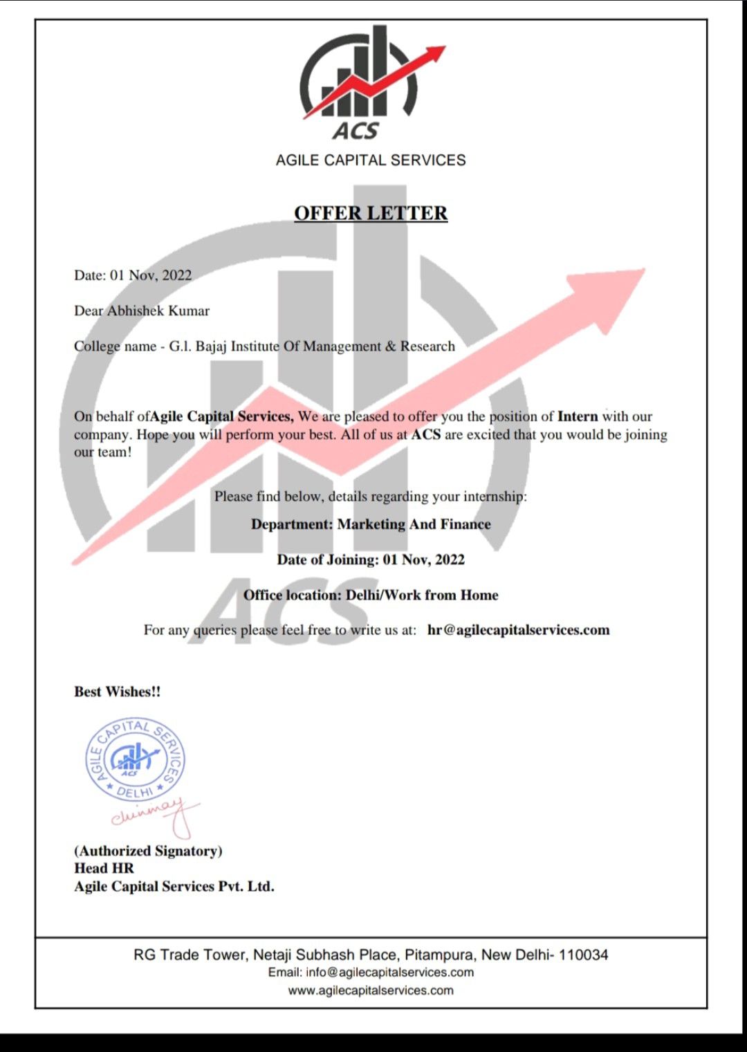 Abhishek Kumar on LinkedIn: #internship #intern Abhishek Kumar on LinkedIn: #internship #intern