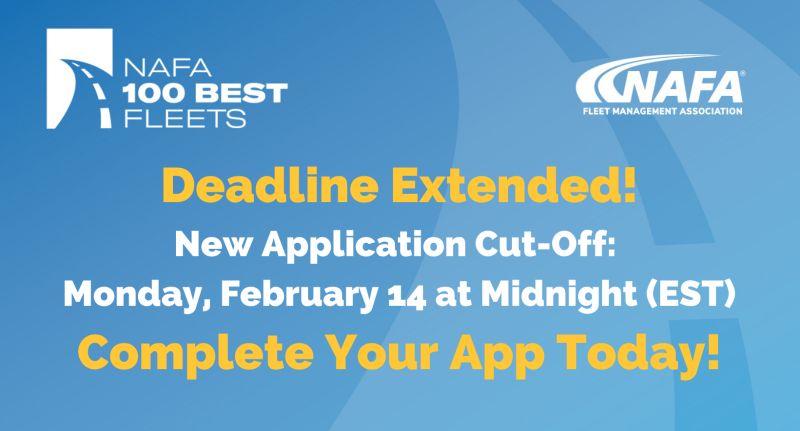 Michael Brennan on LinkedIn: NAFA has extended the 2022 100 Best fleets ... Michael Brennan on LinkedIn: NAFA has extended the 2022 100 Best fleets ...