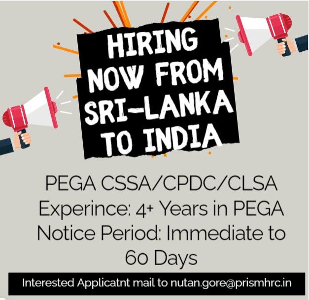 Nutan Gore TEN thousand plus PEGA connections on LinkedIn: #hiring # ... Nutan Gore TEN thousand plus PEGA connections on LinkedIn: #hiring # ...